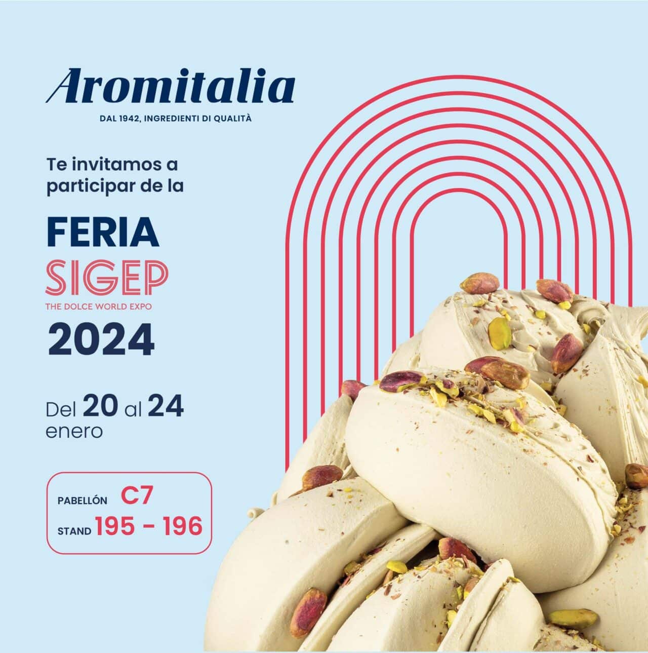 ¡Te esperamos en SIGEP 2024! - Aromitalia México